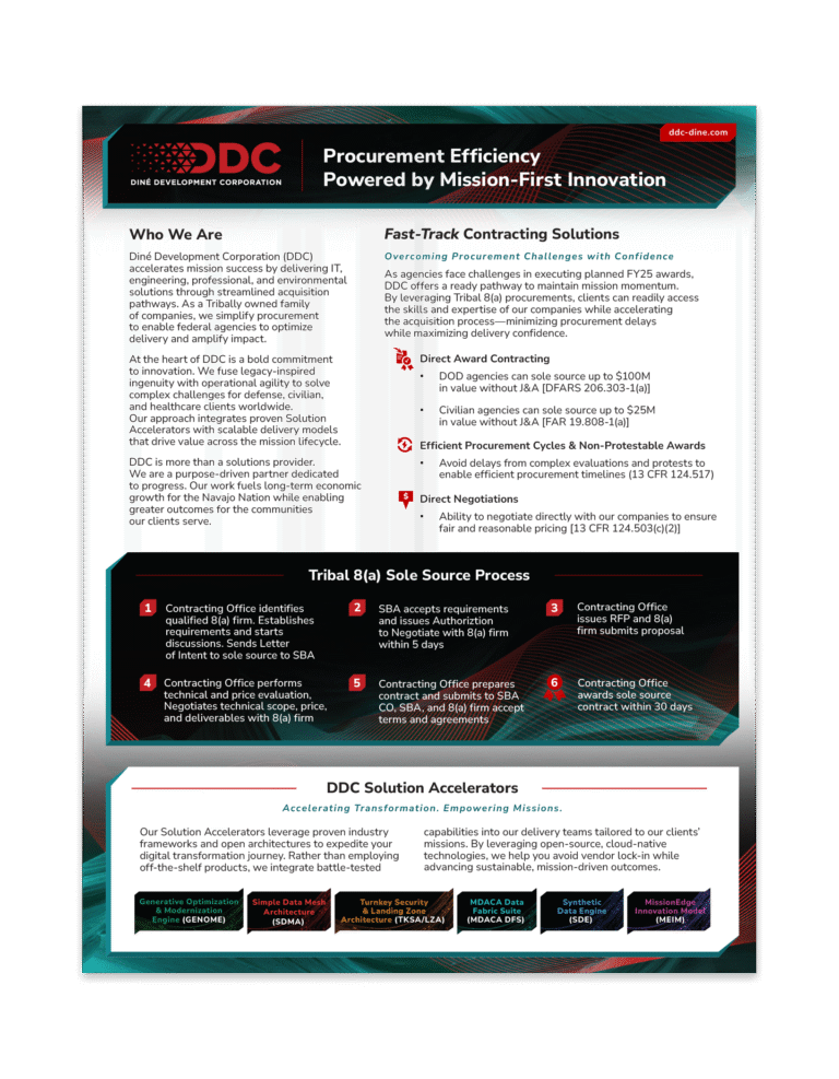 DDC Procurement Efficiency