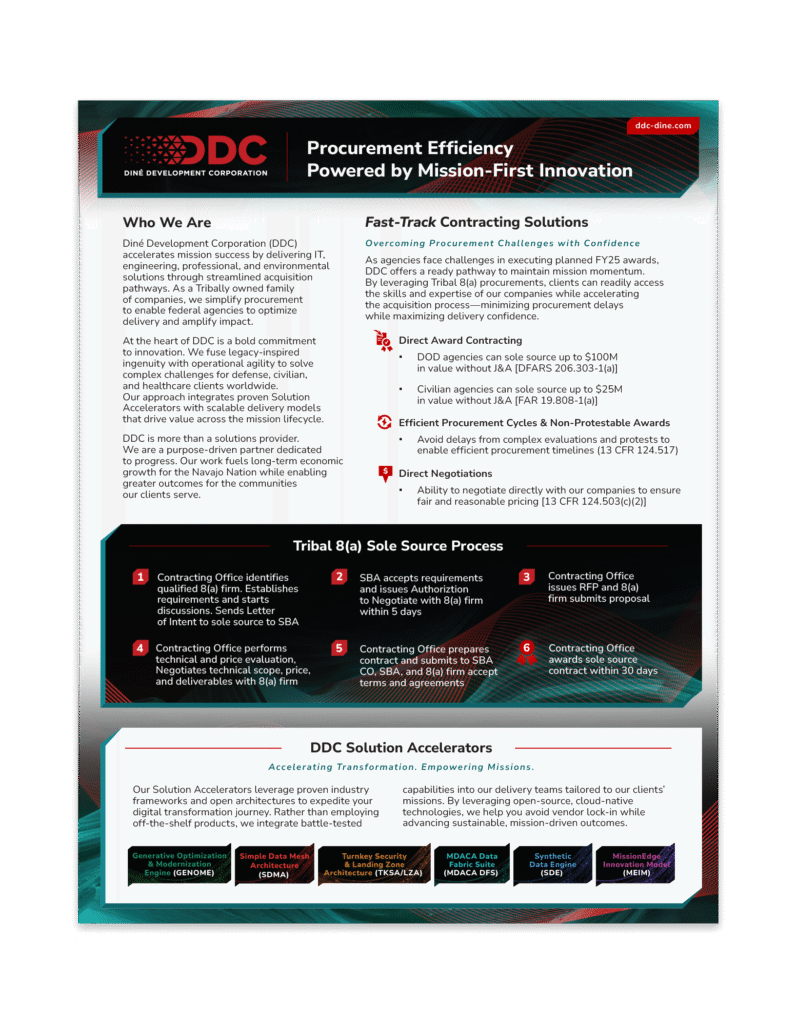 DDC Procurement Efficiency